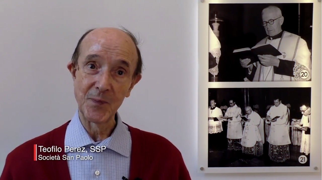 [Video] Don Teofilo Perez SSP - Testimonianza su Don Alberione - La ...
